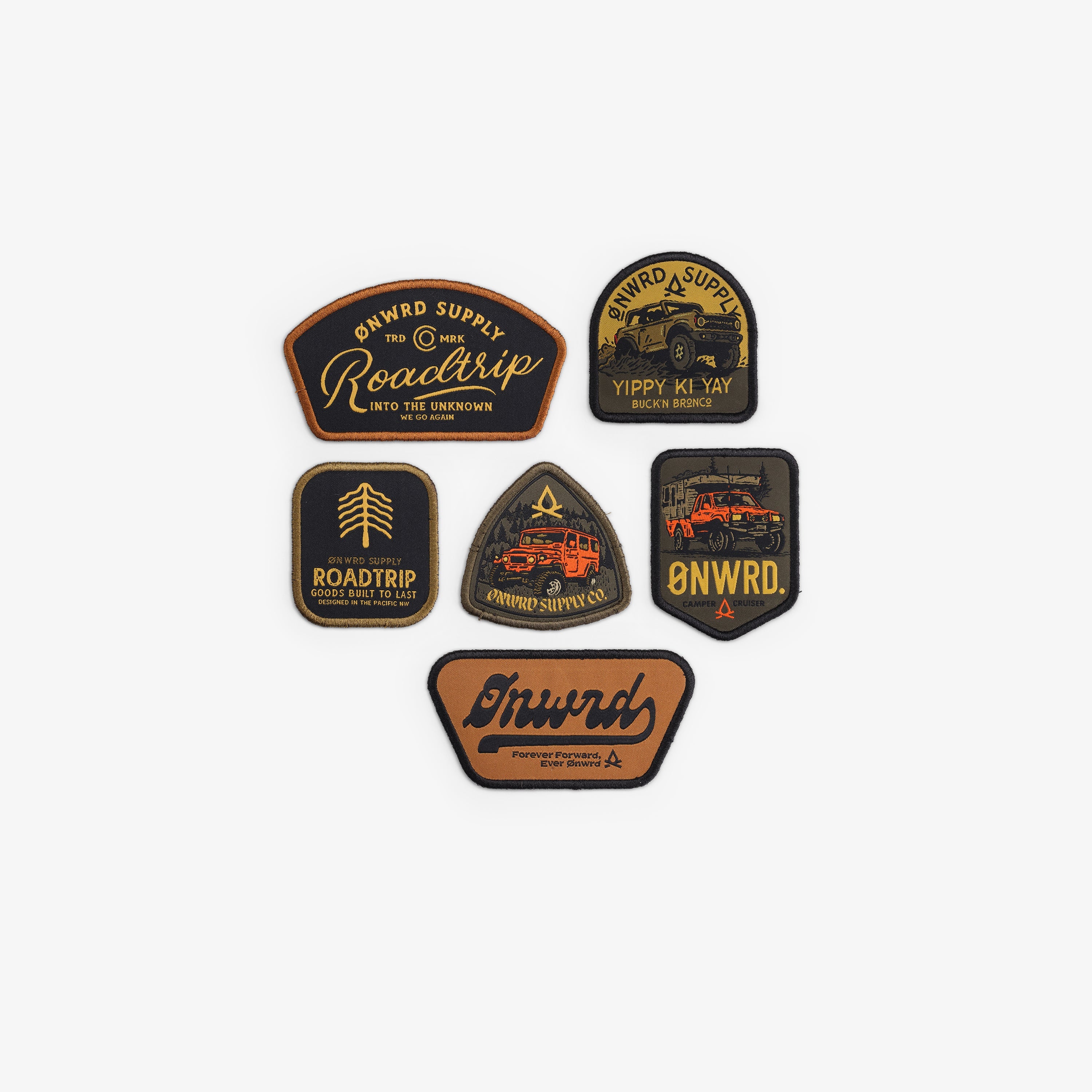 ØNWRD Patch Kit – Rustic Mtn Overland